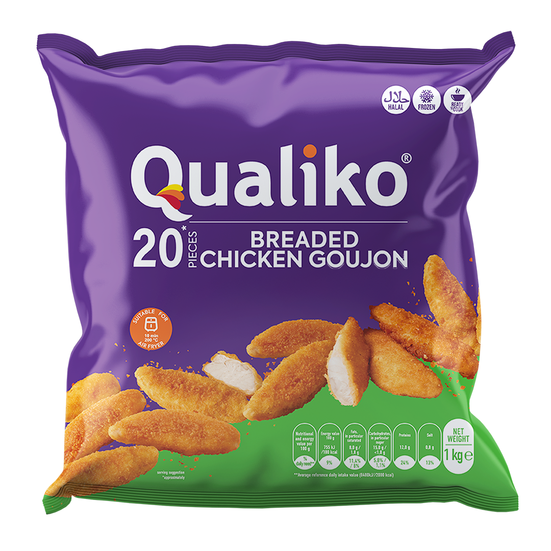 Breaded Chicken Goujon - Qualiko. Вибір для всієї родини!