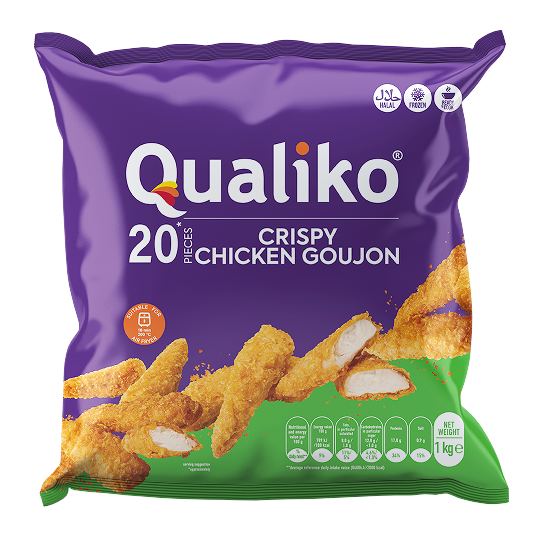 Crispy Chicken Goujon - Qualiko. Frozen chicken meat